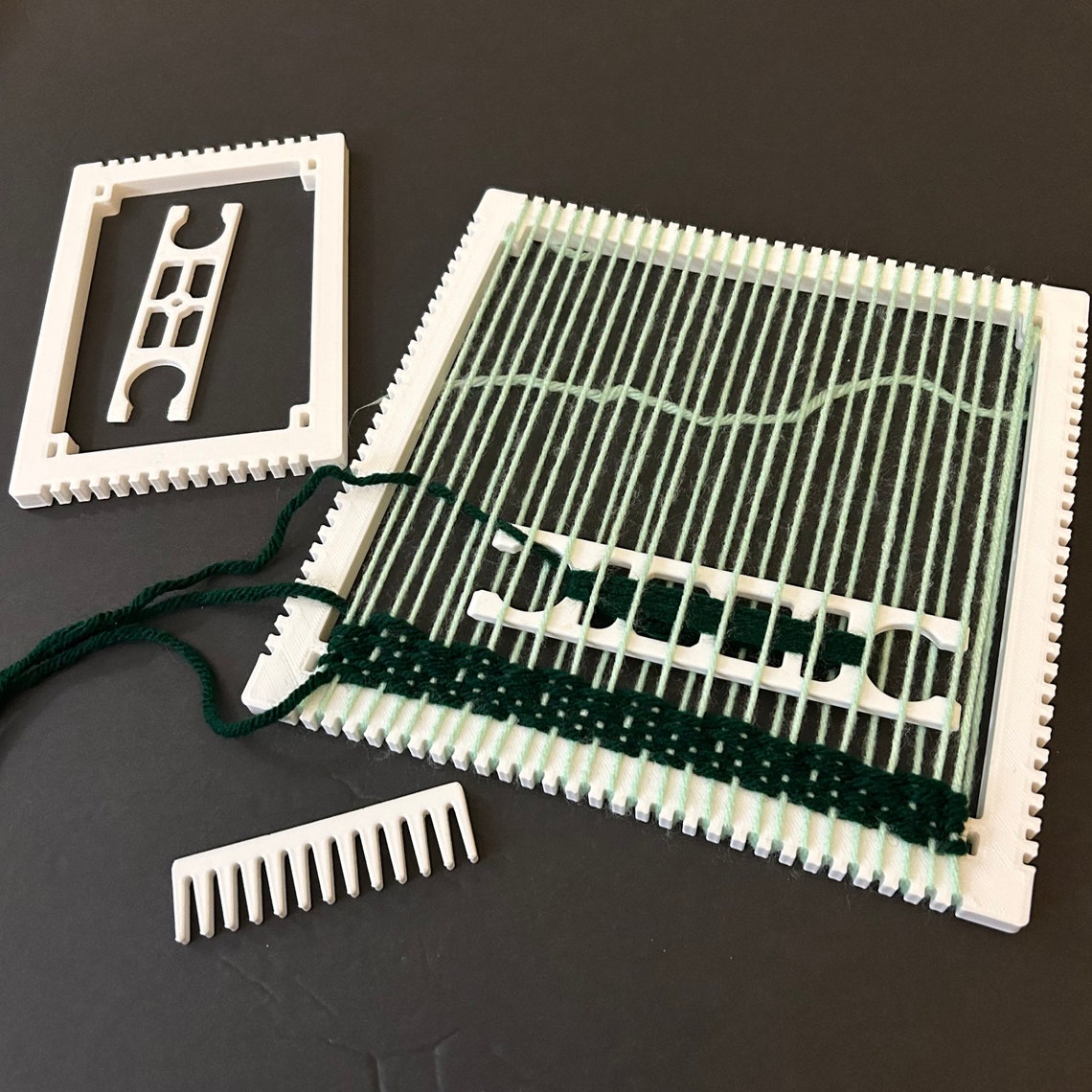 Beginner Weaving Loom Kit With Included Tools // Printsbyjayy - Etsy