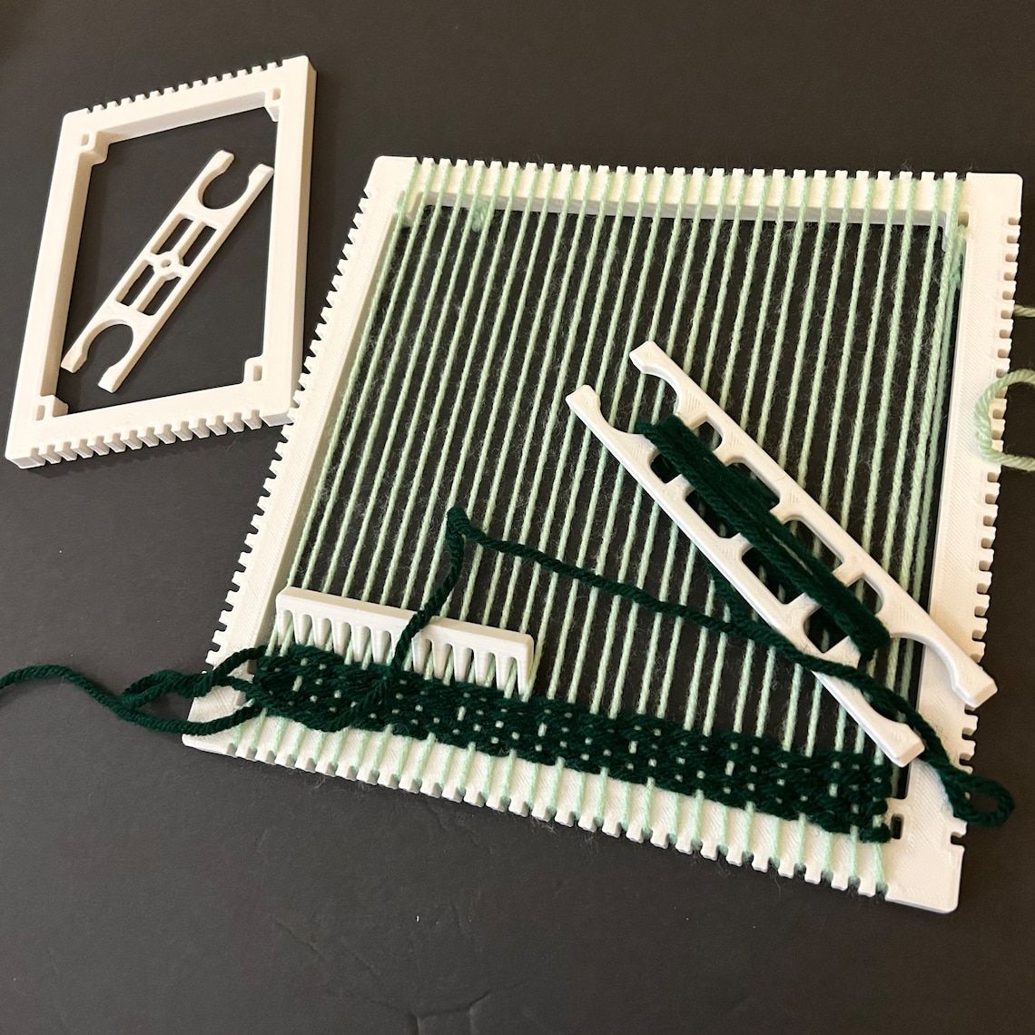 Beginner Weaving Loom Kit With Included Tools // Printsbyjayy - Etsy