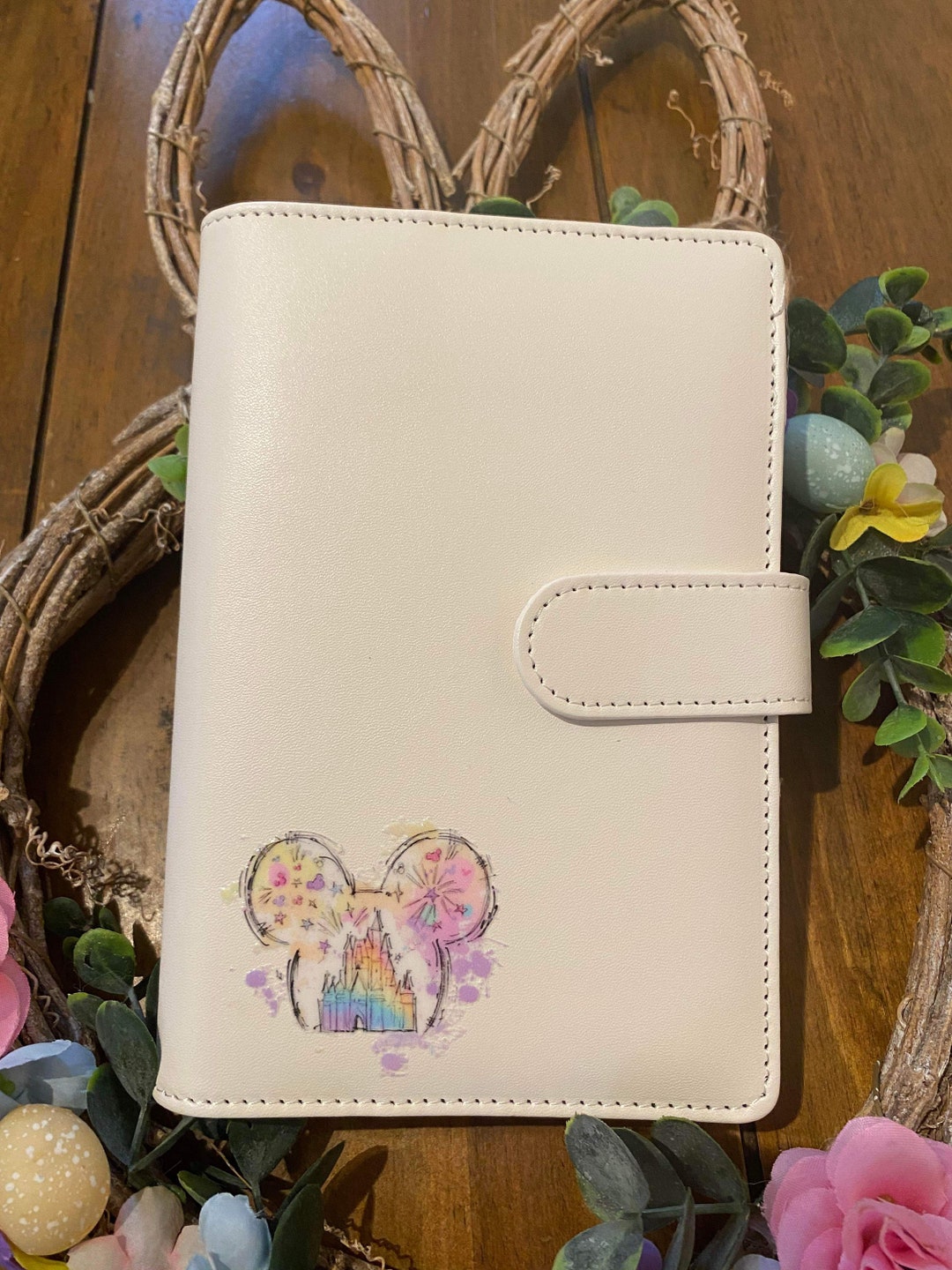 Mickey Mouse Minnie Mouse Castle Inspired Binder Book - Etsy