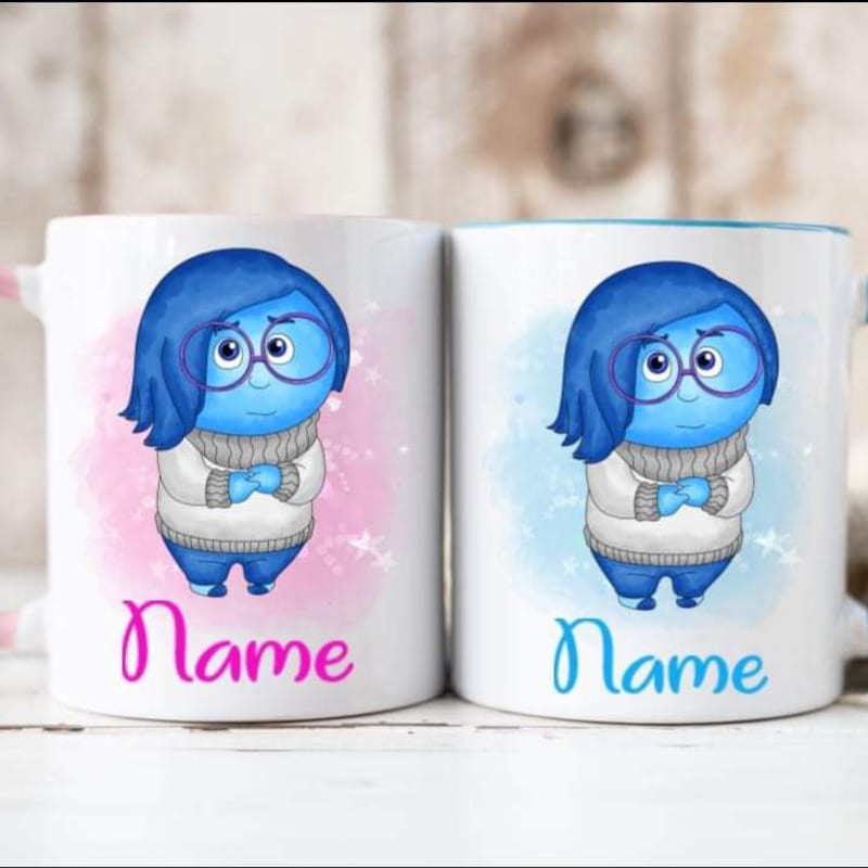 Inside Out Character Mug - Etsy UK