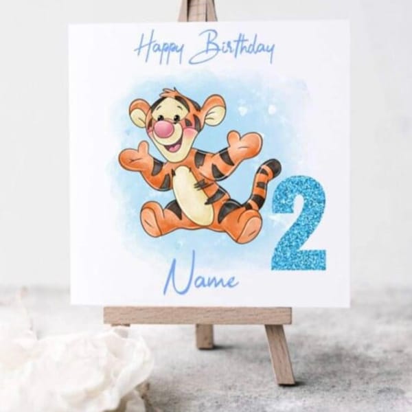 Tigger Birthday - Etsy UK