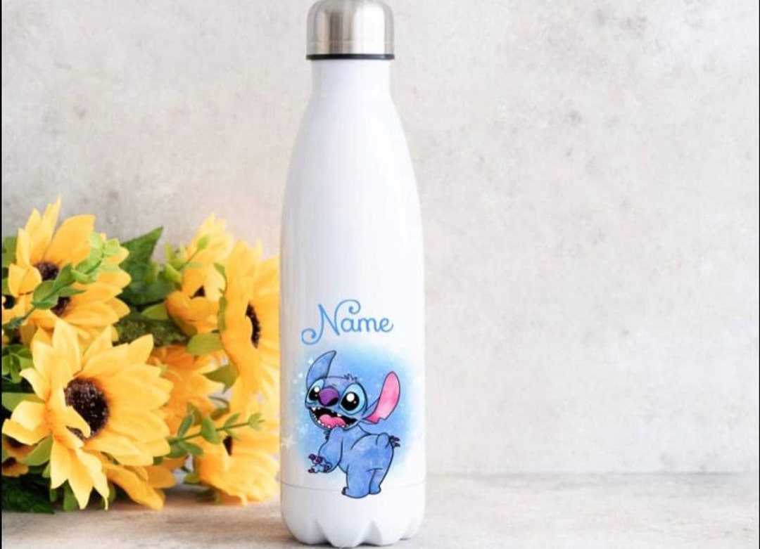 Hot Water Bottle Stitch Inspired Personalised Water Bottle Flask for ...