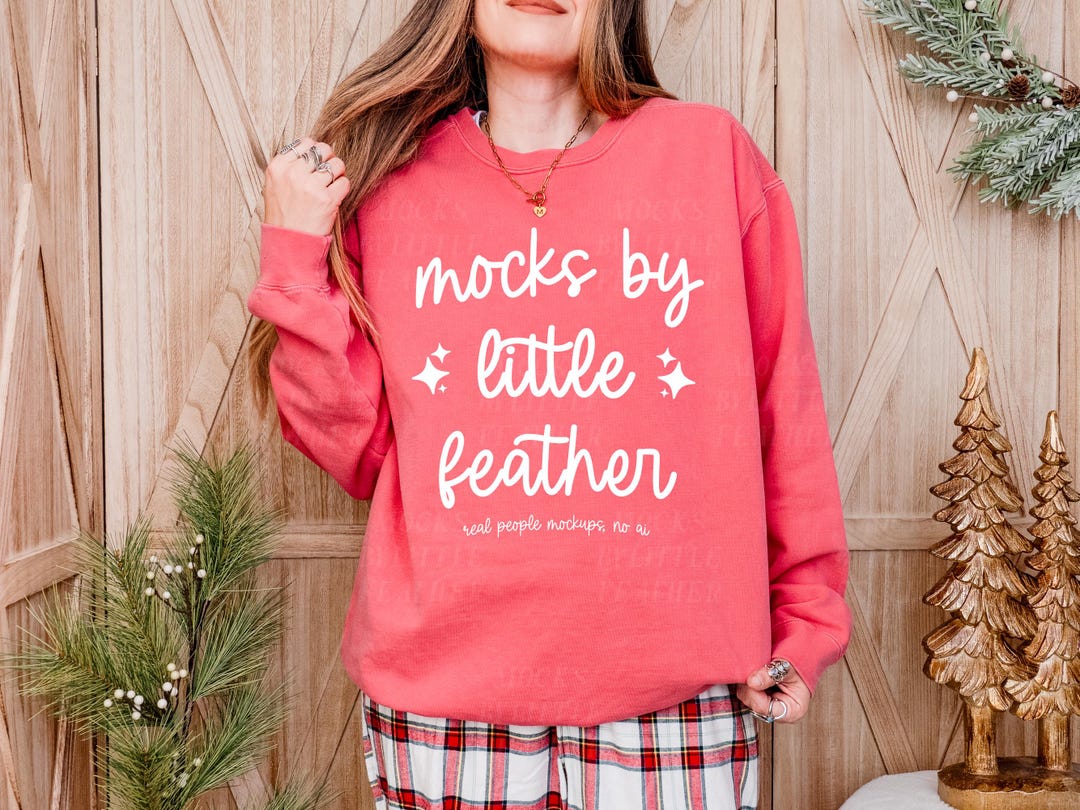 Watermelon Comfort Colors 1566 Sweatshirt Mockup | C1566 Christmas ...