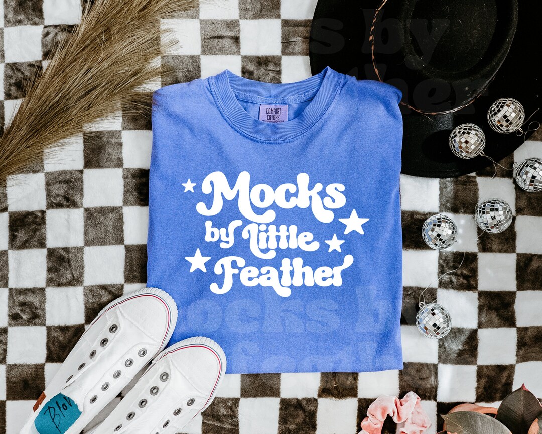 Comfort Colors 1717 Mockup Flo Blue Flo Blue Comfort Colors - Etsy