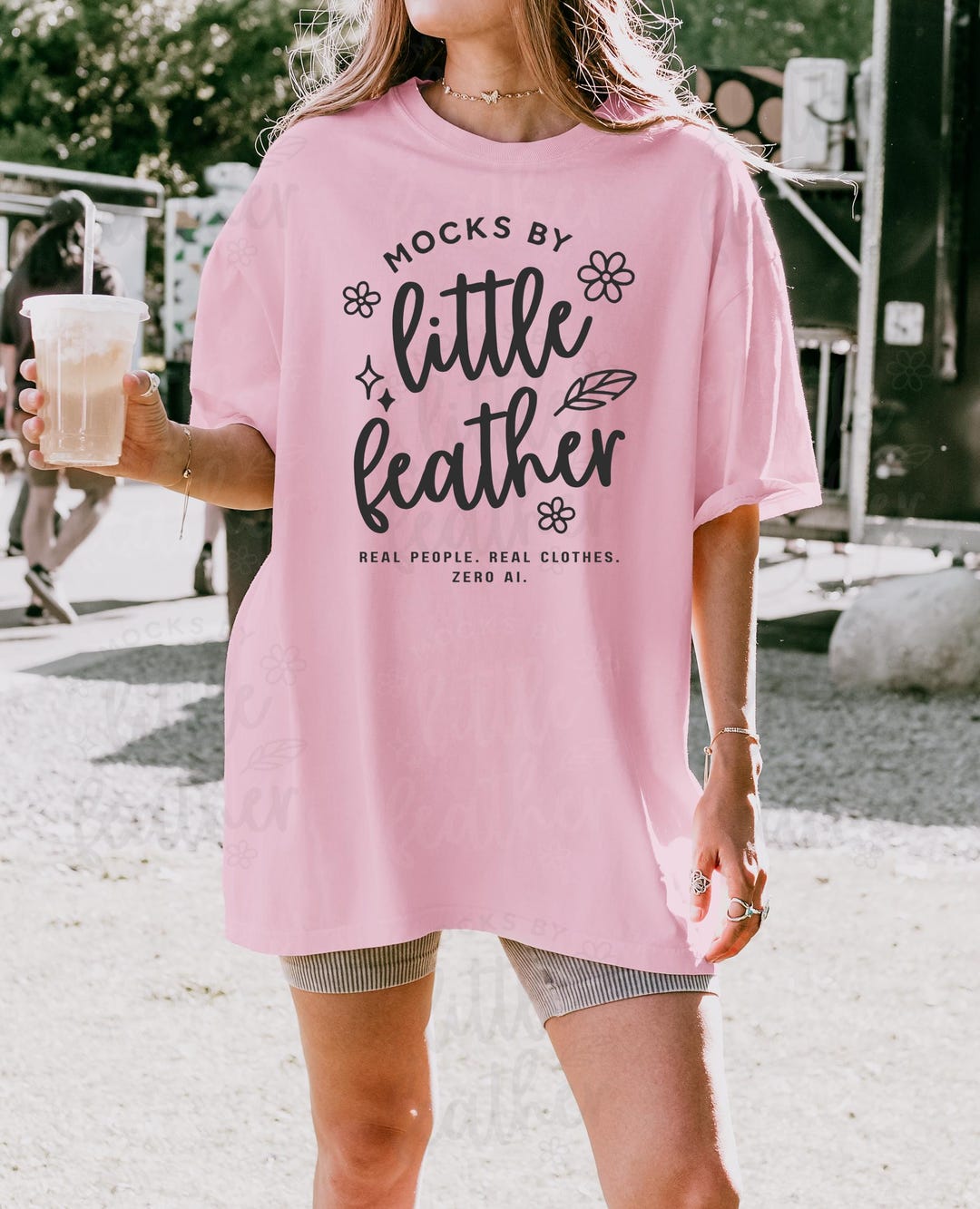 Blossom Comfort Colors Mockup, 1717 Comfort Colors Blossom Mockup ...