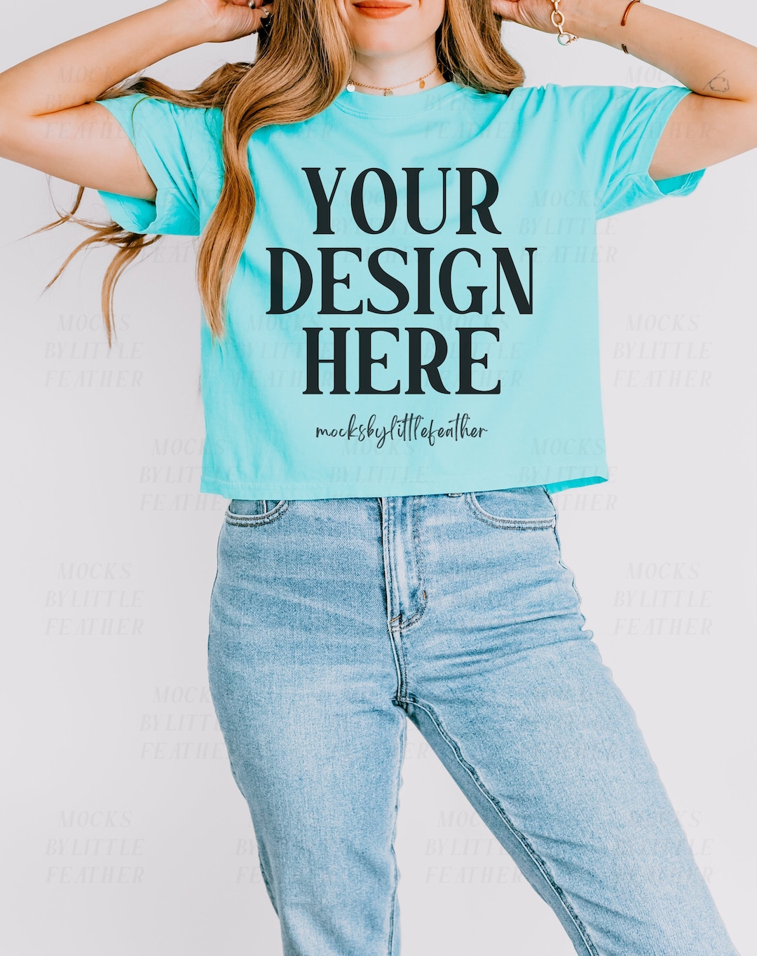 Comfort Colors 3023CL Chalky Mint Mockup, 3023CL Mockup Chalky Mint ...