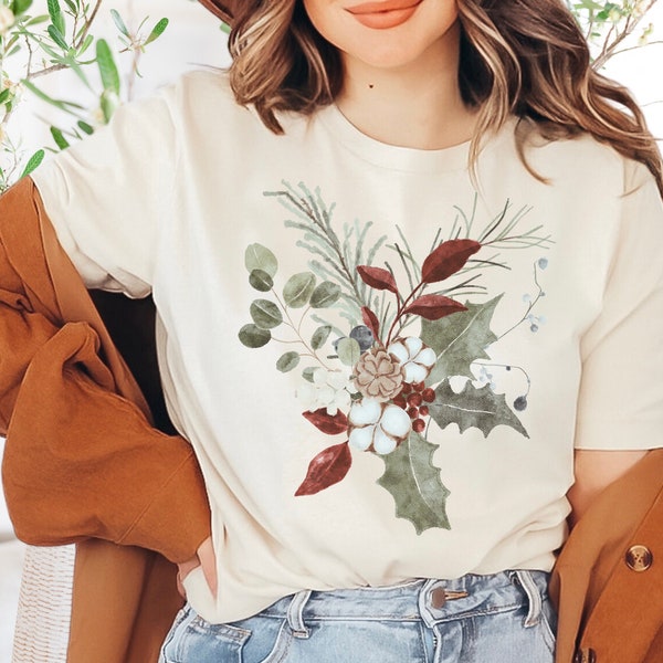 Botanical Shirt - Etsy