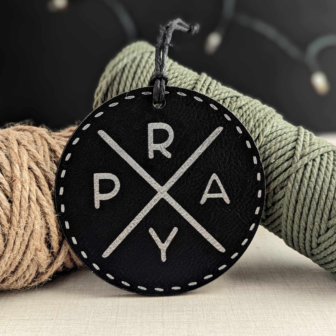 Pray Railroad Christmas Ornament. Modern Rustic Tree Decorations ...