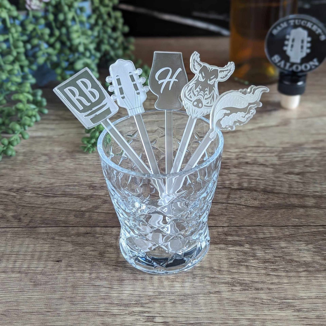 Custom Drink Stirrers, Personalized Drink Stir Sticks, Custom Swag, Bar ...