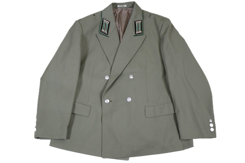 Authentic East German Army Officer Dress Tunic Jacket NVA DDR Uniform ...