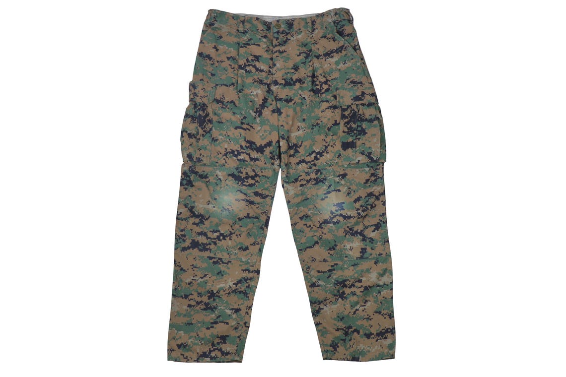 US Marine Corps MCCUU Woodland Marpat Trousers Pants Bottoms Frog USMC ...