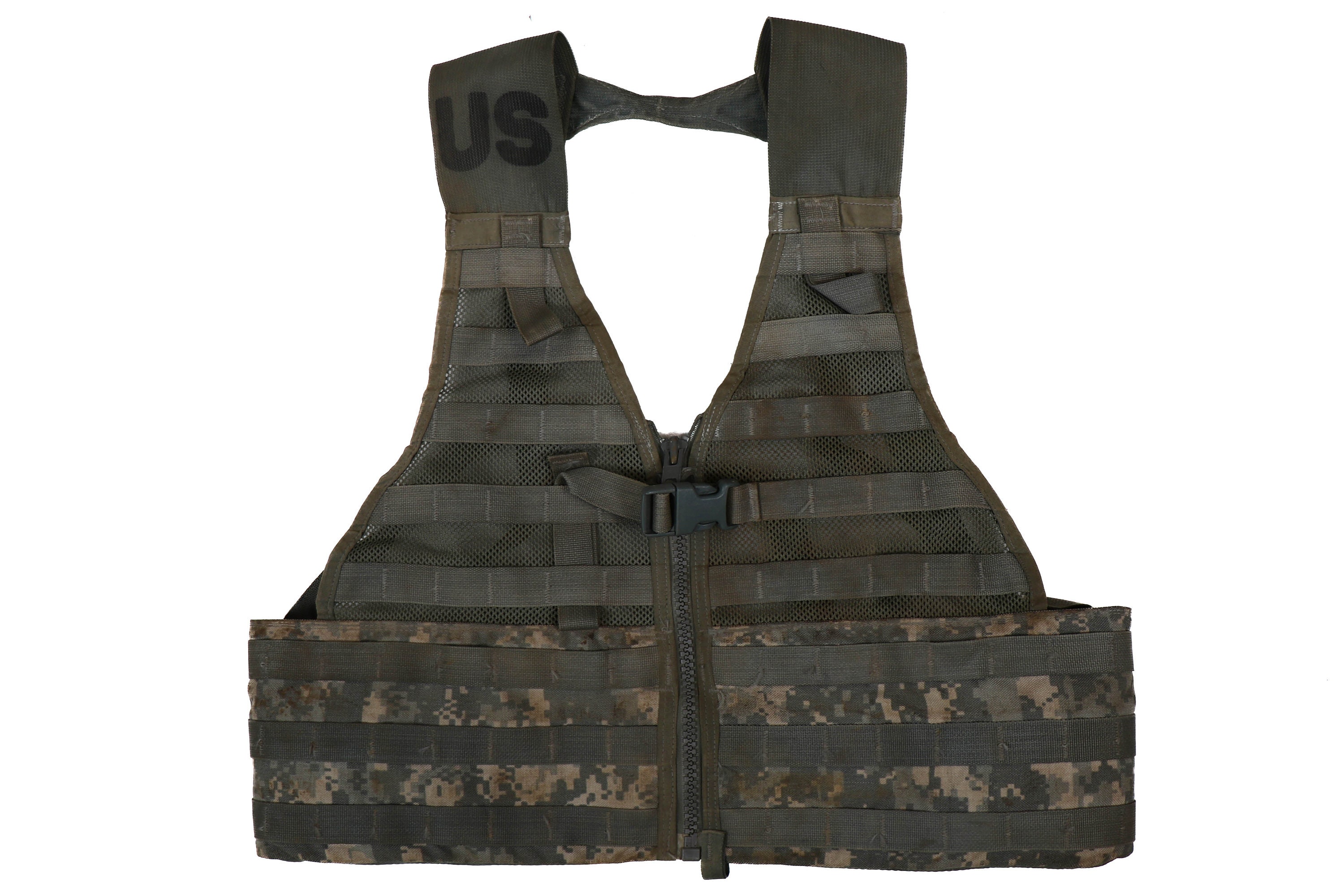 Authentic U.S Army Fighting Load Carrier Vest Molle II ACU UCP Digital ...