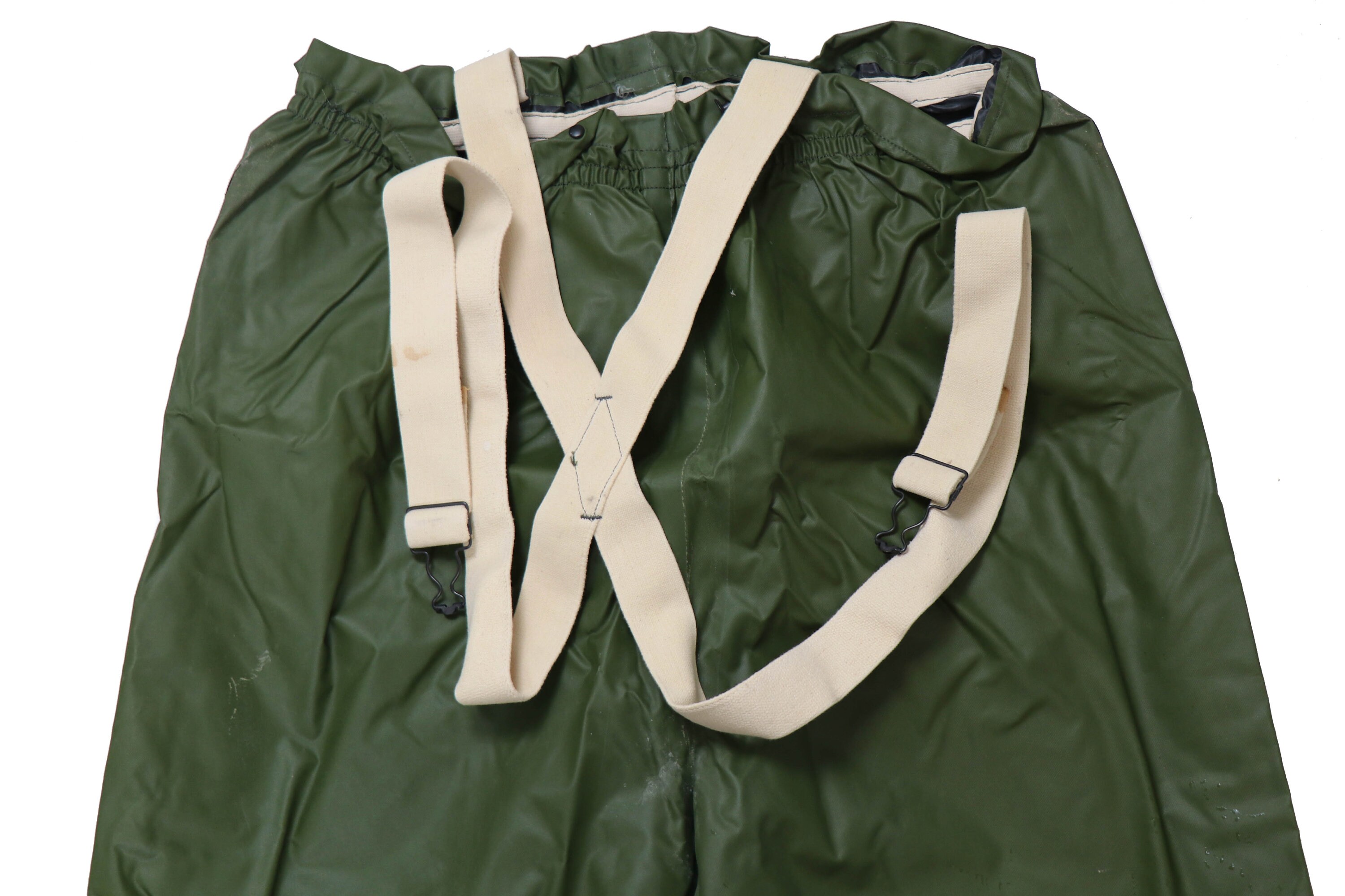 Authentic U.S Army OD Green Wet Weather Trousers Pants Overalls ...