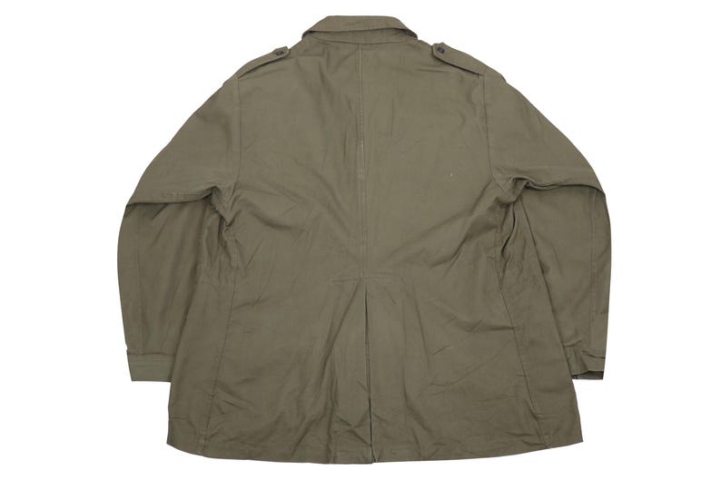 Authentic Italian Army Roma 75 Woodland OD Combat Field Jacket Uniform ...