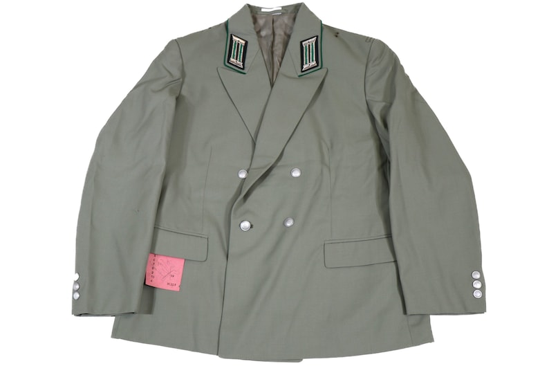 Authentic East German Army Officer Dress Tunic Jacket NVA DDR Uniform ...