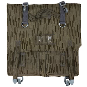 Authentic East German Strichtarn Field Pack Backpack Army NVA DDR Rain ...