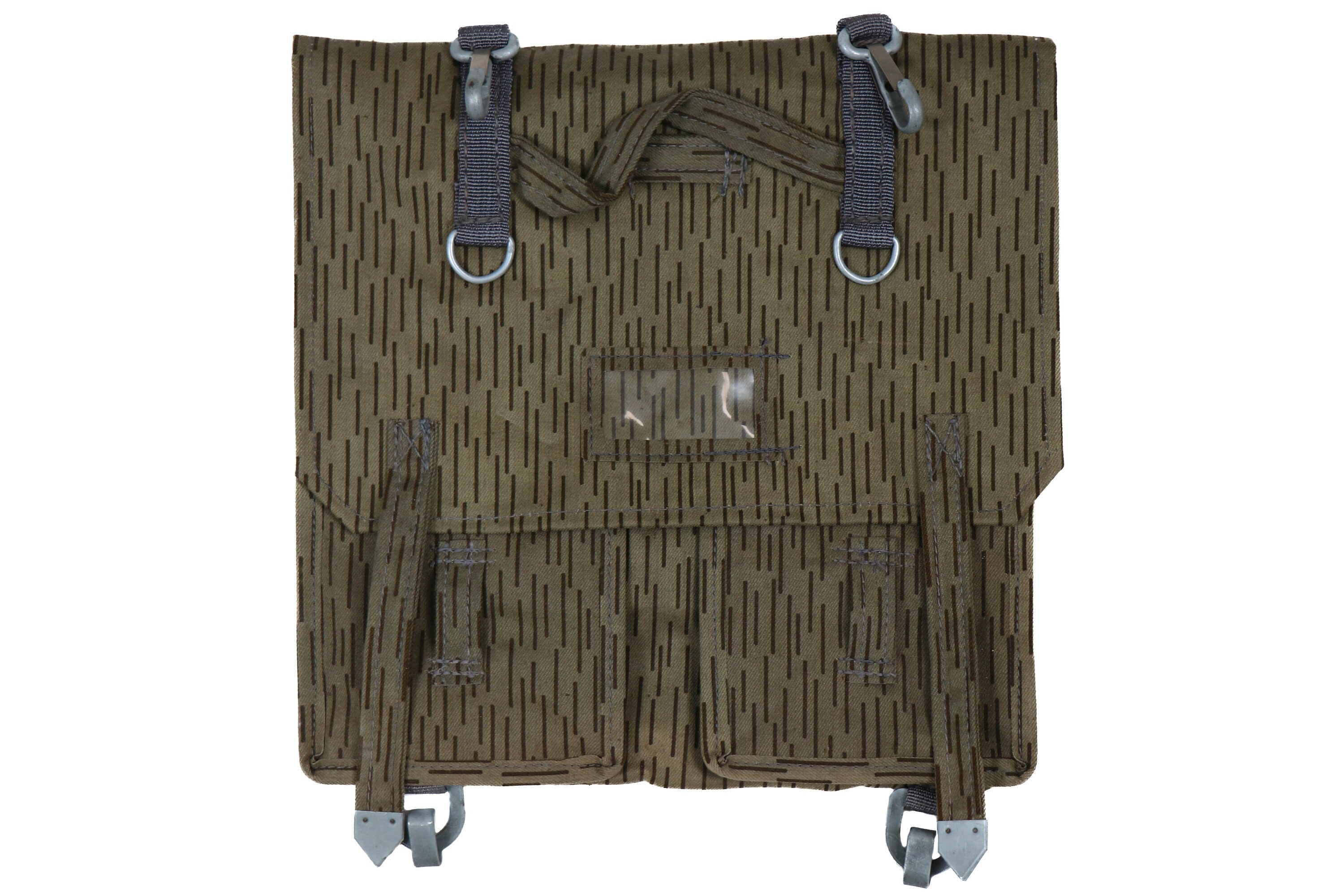 Authentic East German Strichtarn Field Pack Backpack Army NVA DDR Rain ...