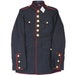 Authentic U.S Marine Corp USMC Dress Blue Jacket Coat DSCP Crown ...
