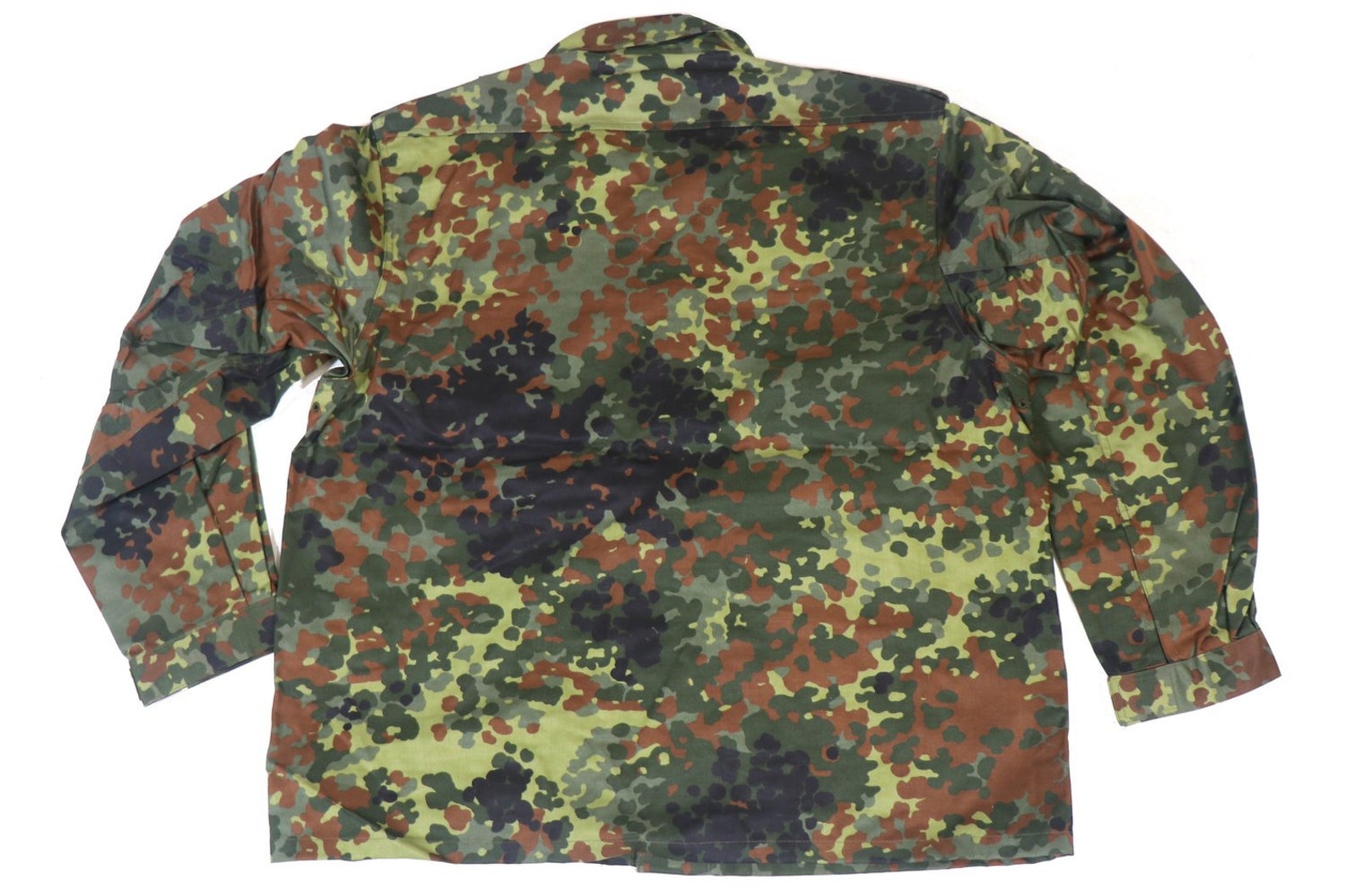 Authentic German Army Flecktarn Jacket Bundeswehr Camo Military Surplus ...