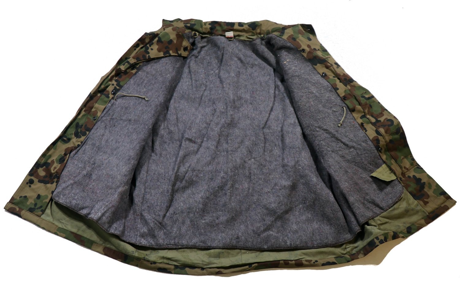 Authentic Romanian Army M94 / M93 Leaf Camo Winter Parka With Liner ...