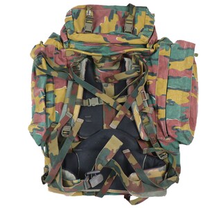Authentic Belgian Jigsaw M90 Field Pack Rucksack Backpack Puzzle Camo ...