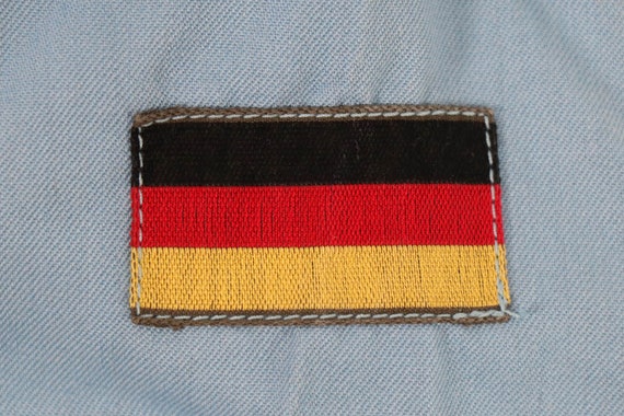Authentic German Bundeswehr Blue Work Shirt Navy Deut… - Gem