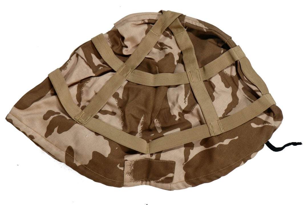 Authentic British Army Desert DPM Helmet Cover Camo Military Surplus ...