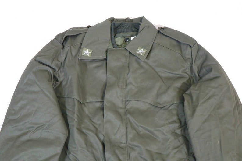 Authentic Italian Army Woodland OD Combat Field Parka Uniform Italy ...