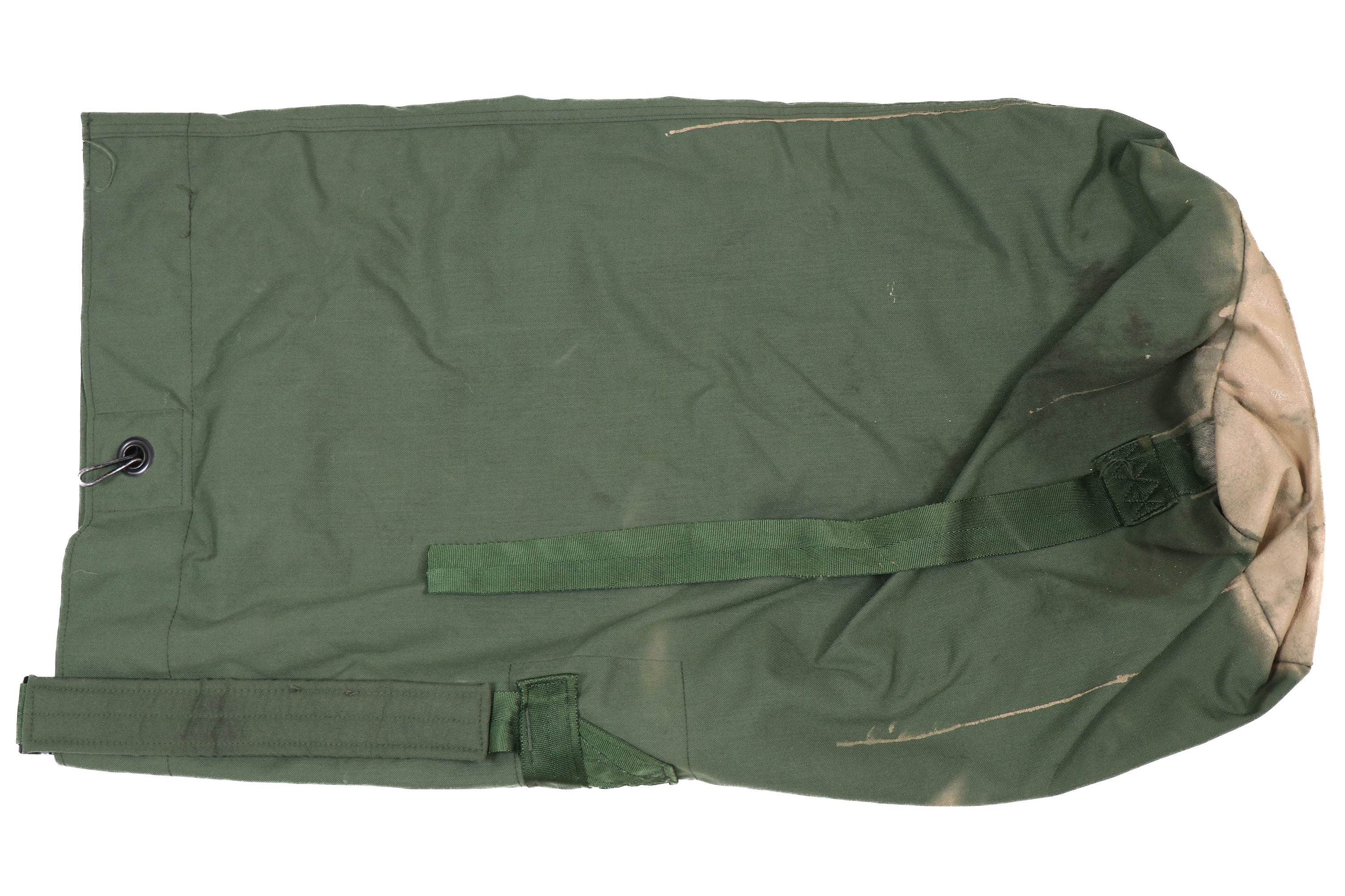 Authentic U.S Army OD Green Top Loading Military Duffle Bag US Army Sea ...