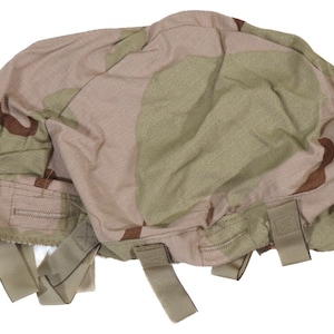 Authentic US Army PASGT Helmet Cover Desert Combat Uniform DCU ...