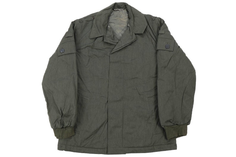 Authentic East German Army Kampfgruppen Winter Parka NVA DDR OD Field ...