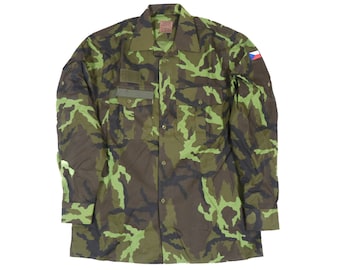 Us Army Combat Field Jacket Woodland Camo Medium - Etsy