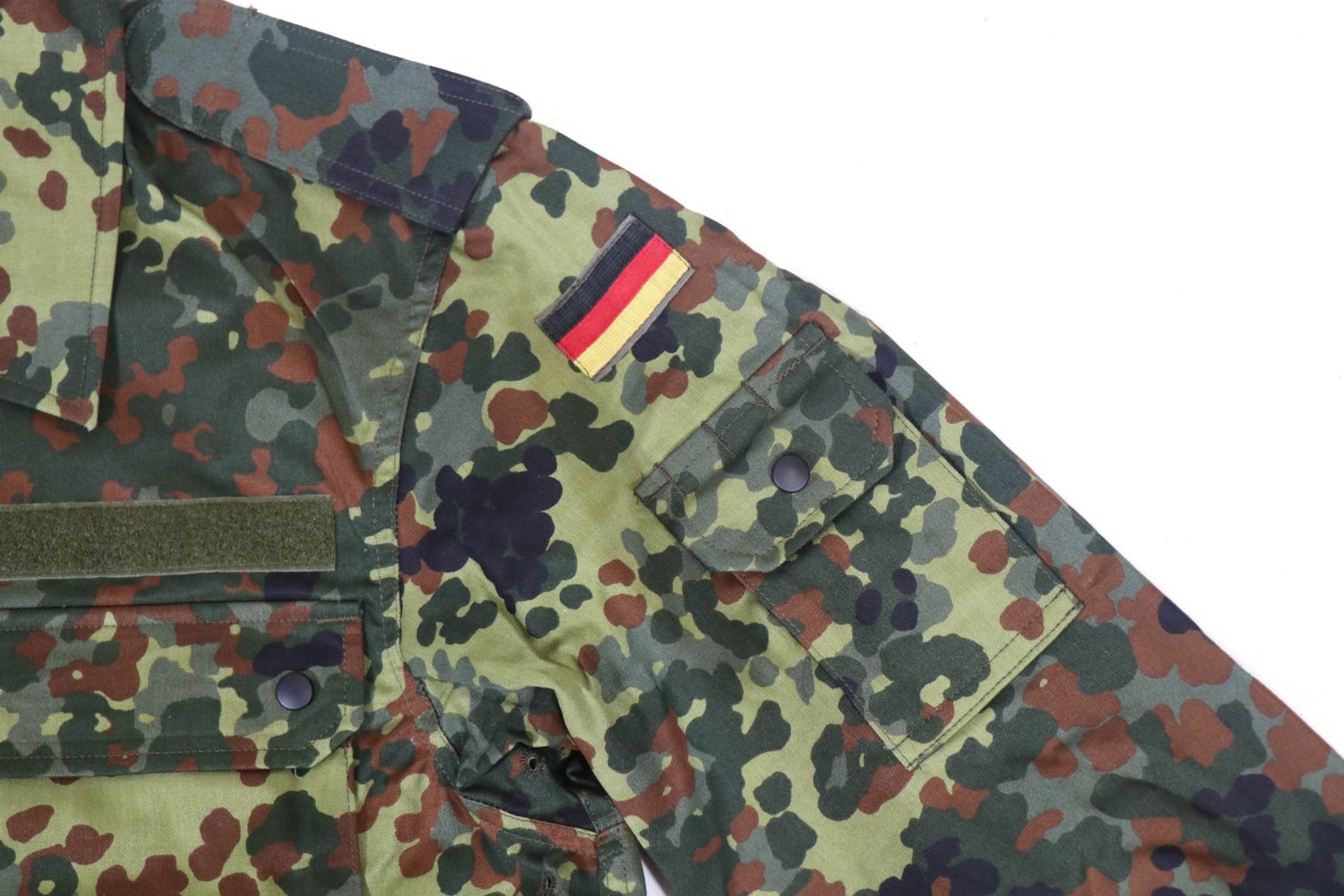 Authentic German Army Flecktarn Jacket Bundeswehr Camo Military Surplus ...