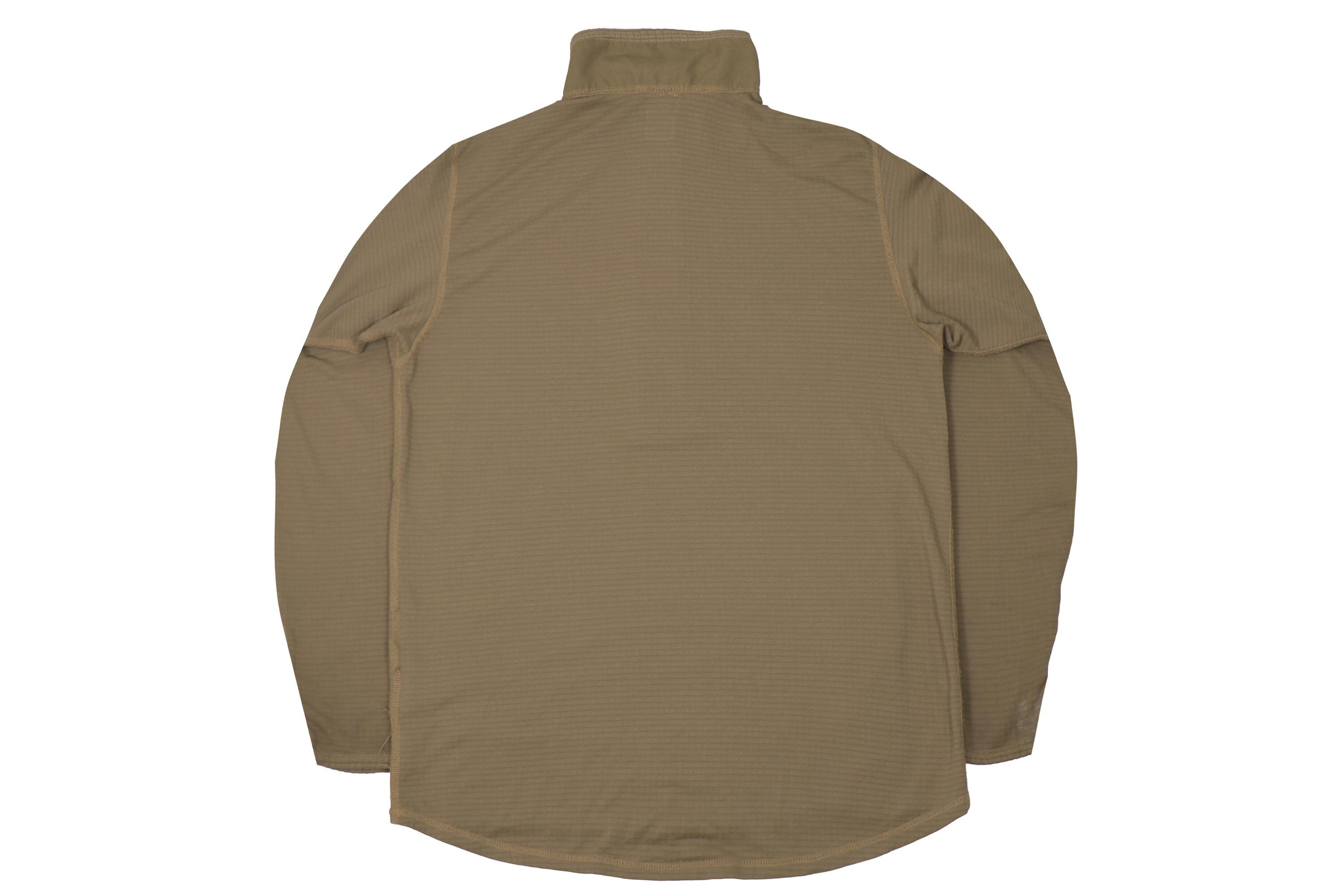 Authentic USMC Marine Corp Coyote Frog Waffle Fleece Quarter Zip Grid ...
