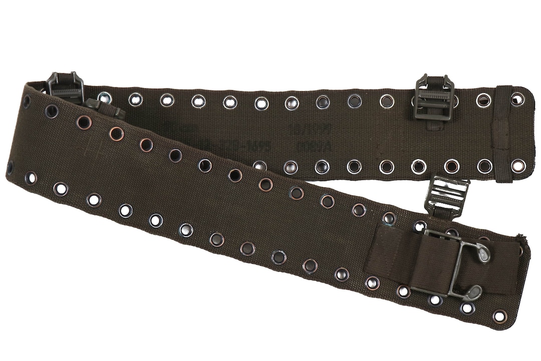 Authentic German Army Harness Belt OD Green Bundeswehr Camo Military ...