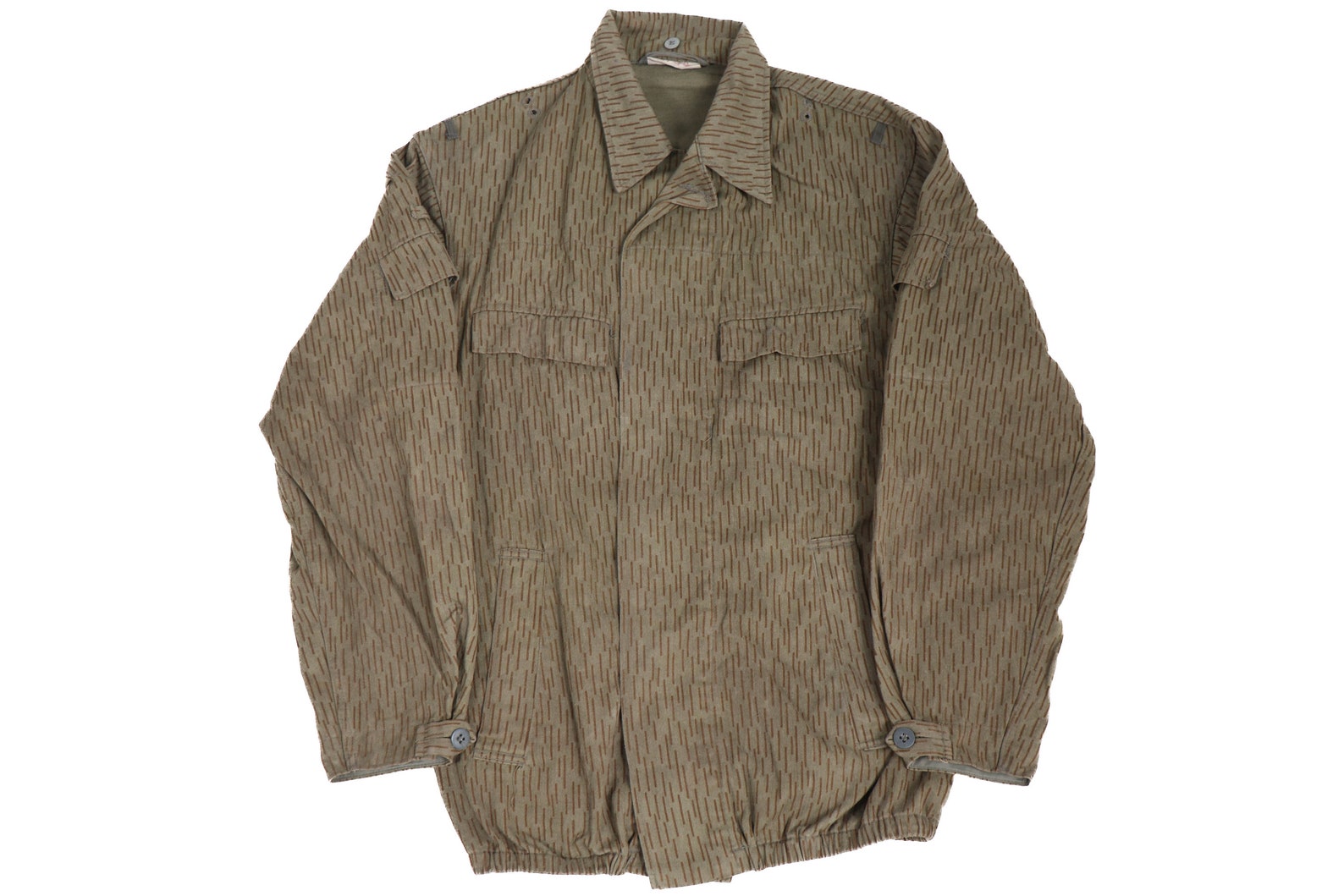 Authentic East German Army Strichtarn Camo Field Jacket NVA DDR OD ...