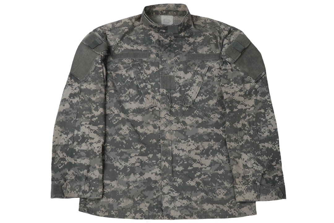 US Military UCP ACU Field Jacket Shirt Army Combat Uniform Top - Etsy