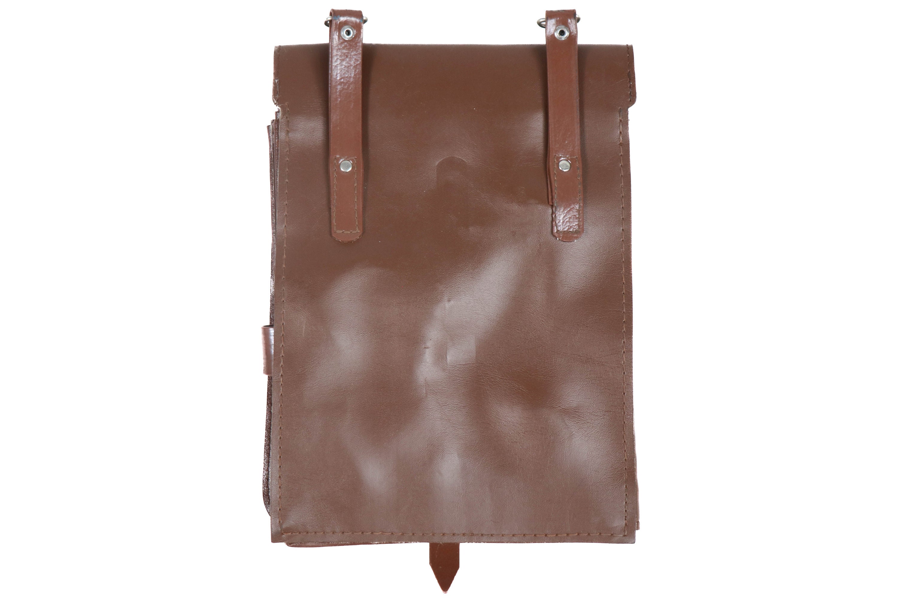 Authentic East German Leather Map Case Field Gear Carrier With Sling ...