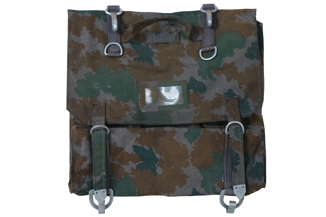 Authentic East German NVA Rucksack Blumentarn Camo Field Pack DDR ...