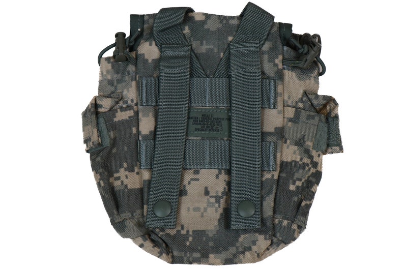 Authentic U.S Army 1 Quart General Purpose Canteen Pouch Molle II ACU ...