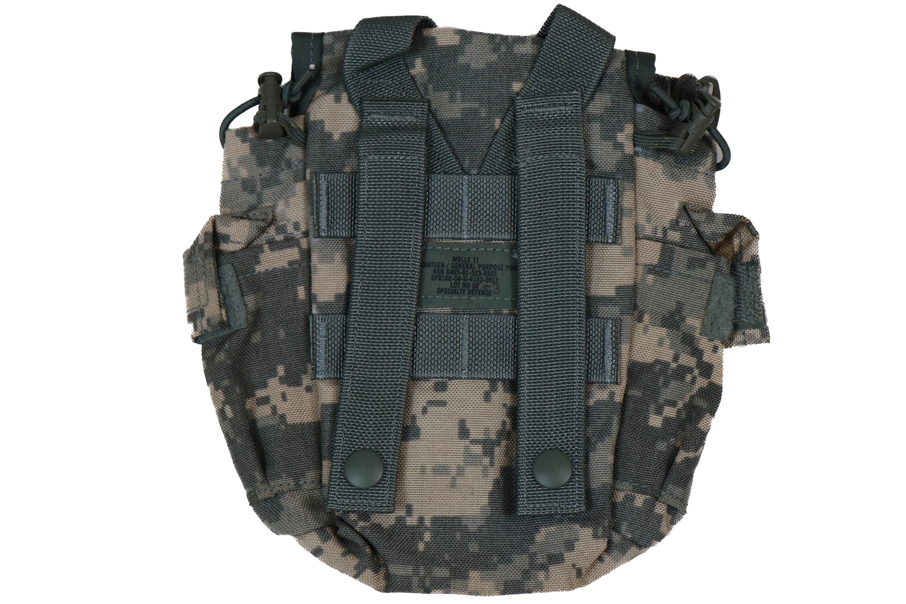 Authentic U.S Army 1 Quart General Purpose Canteen Pouch Molle II ACU ...