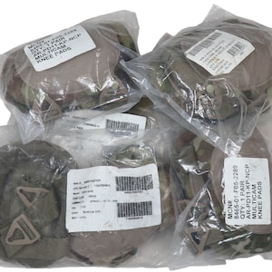 Authentic U.S Army Knee Pad Set OCP Multicam Woodland Camo Military ...
