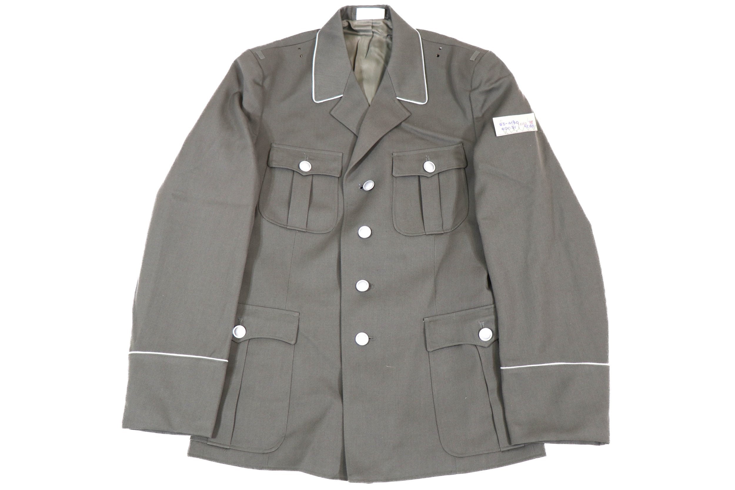 Authentic East German Army Officer Dress Tunic Jacket NVA DDR Uniform ...