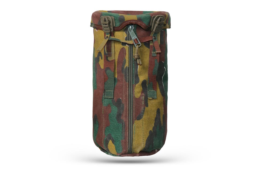 Belgian M90 Jigsaw Respirator Carrier Bag Bas Mask Bag M97 Pack Belgium ...