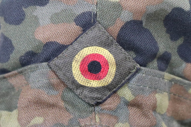 Authentic German Army Flecktarn Hat Bundeswehr Camo Military Surplus ...