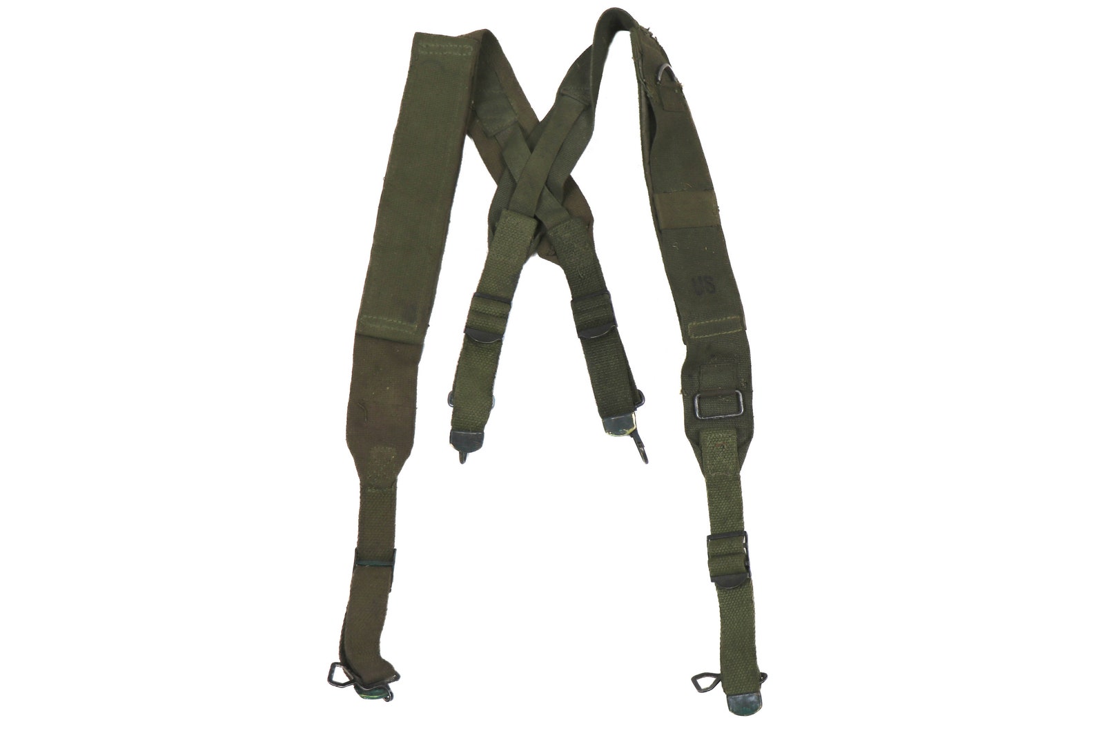 Authentic U.S Army WWII Korean War M1945 Field Pack Suspenders M-45 ...