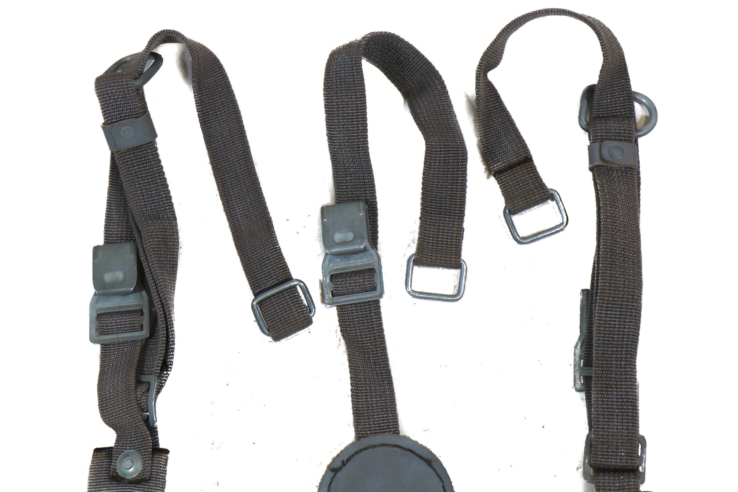 Authentic East German Grey Suspenders Army Belt for Pants NVA DDR ...