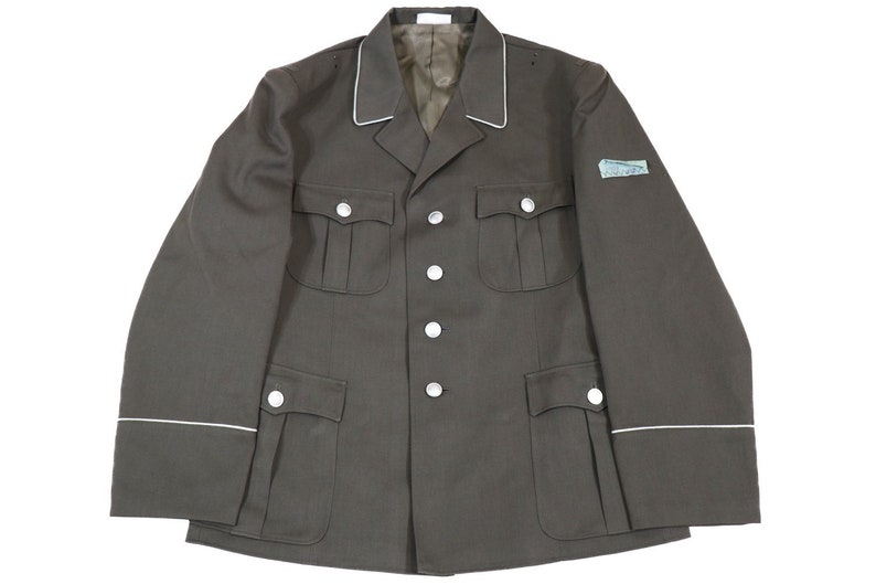 Authentic East German Army Officer Dress Tunic Jacket NVA DDR Uniform ...