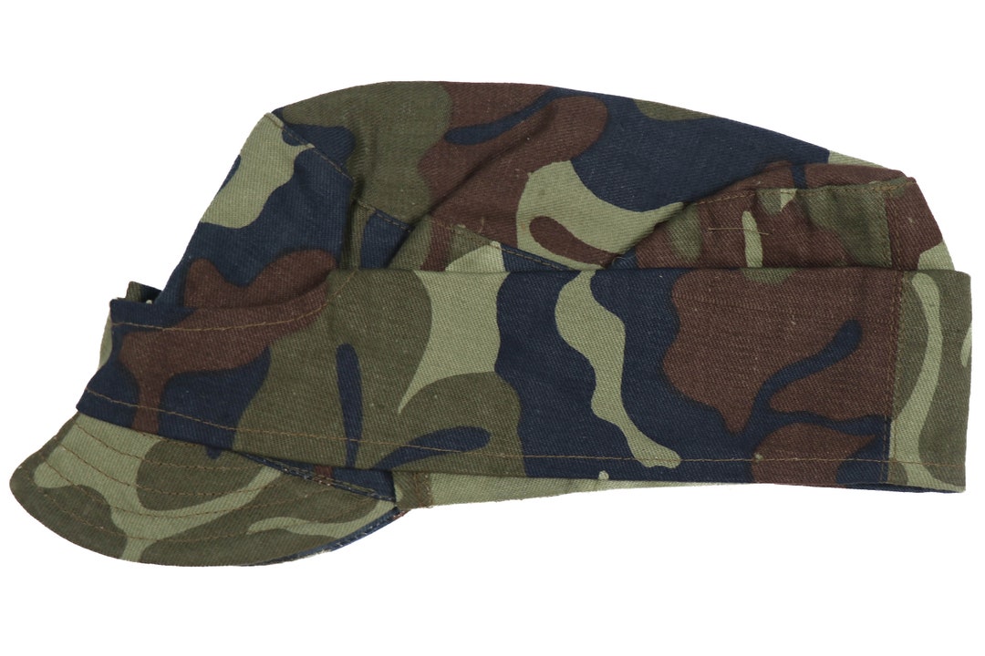 Authentic Romanian Army M1990 Field Cap / Hat Leaf Woodland Moldova M93 ...