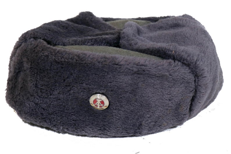 Authentic East German Army Winter Hat Field Cap NVA DDR - Etsy